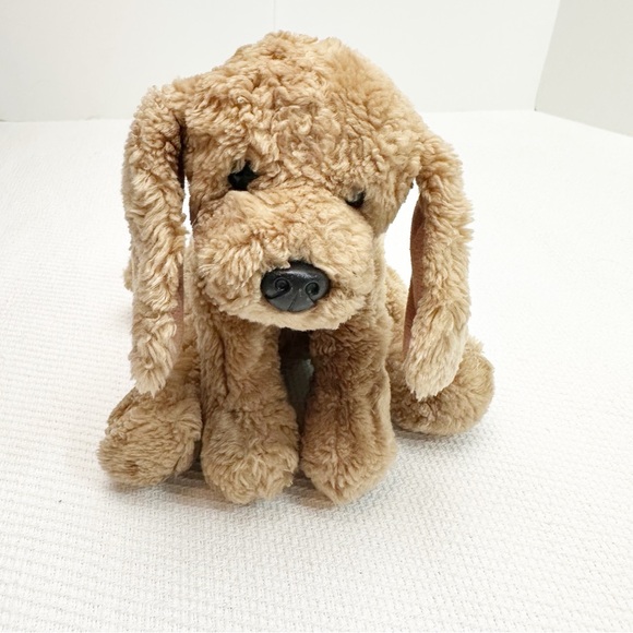 Gund | Toys | Gund Puddles Puppy Dog Golden Red Collar Plush Stuffed ...